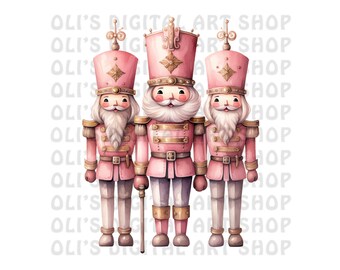 Christmas Nutcracker PNG Clipart Bundle, Nutcracker Sublimation Design, Instant Digital Download ...