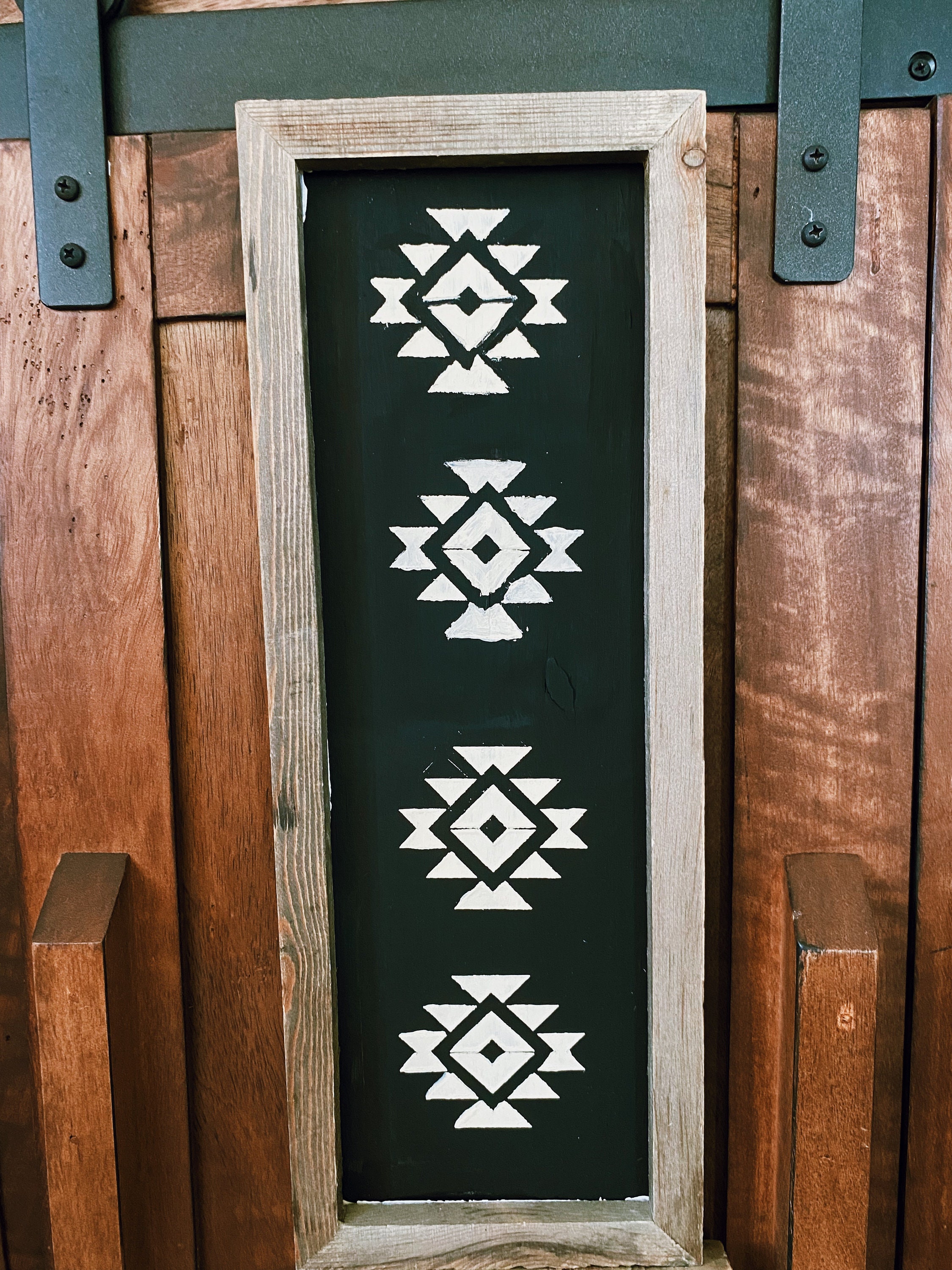 Wooden Aztec Sign - Etsy