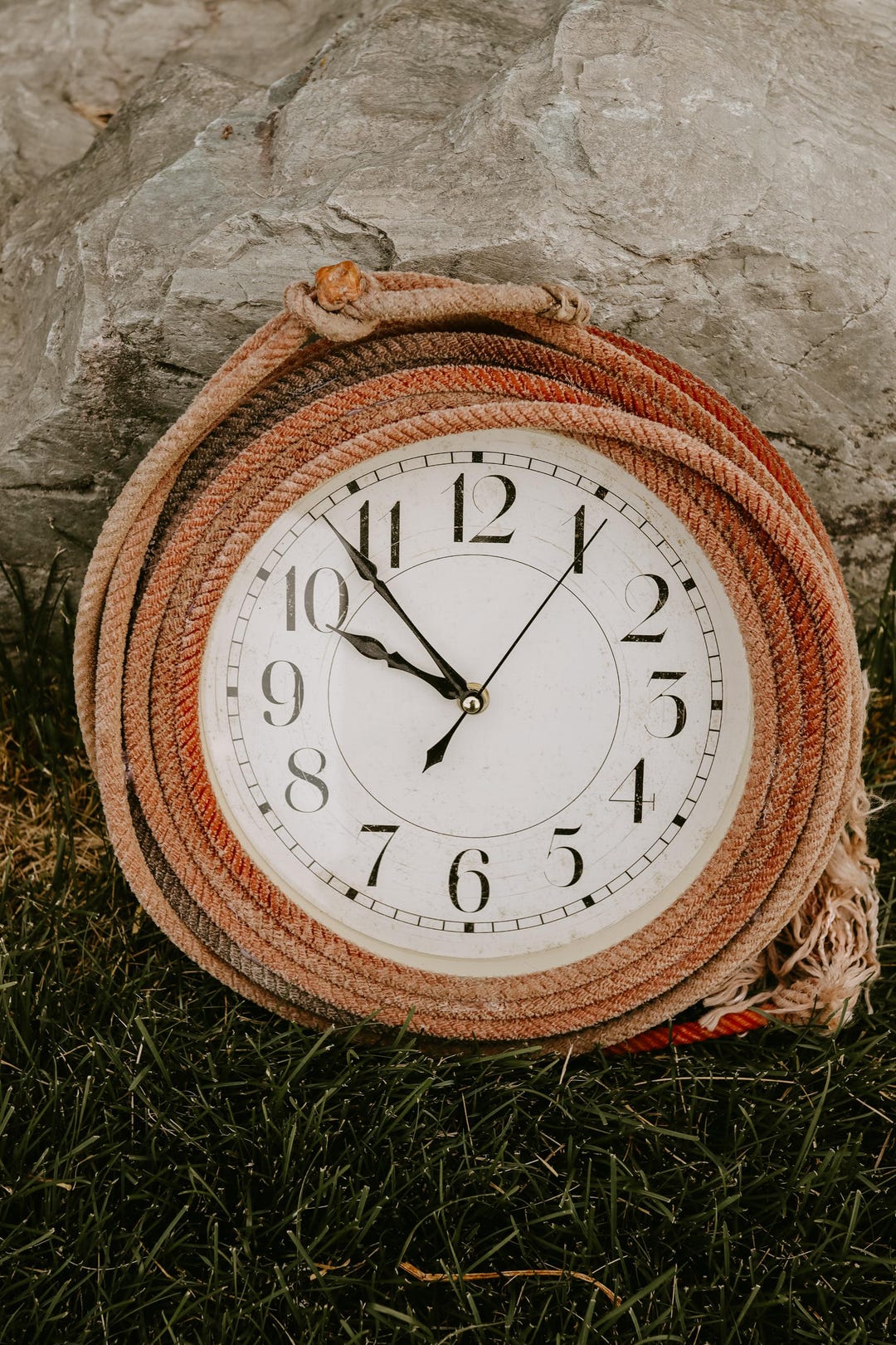 Western Rope Clock - Etsy