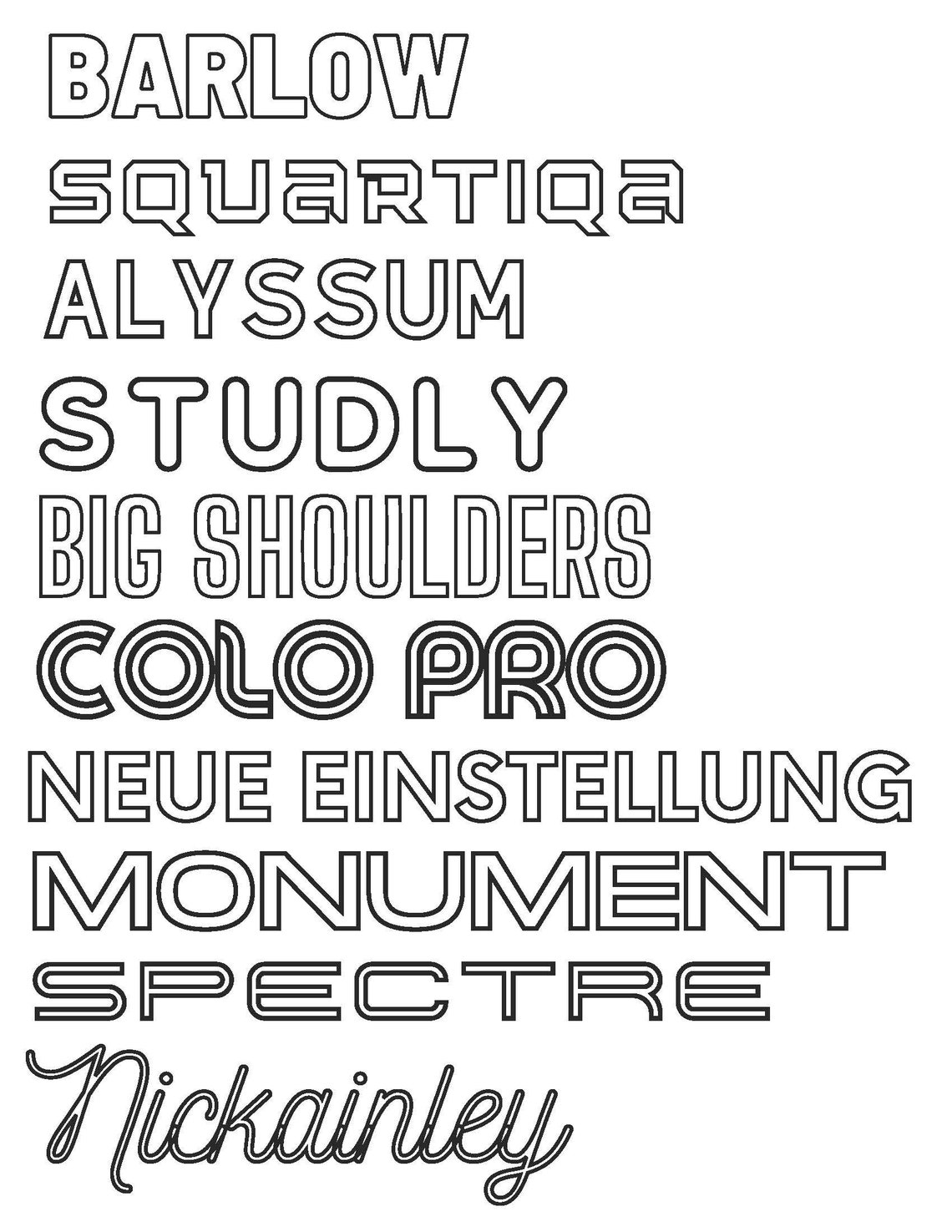 Custom Name Coloring - Pack of 5 - Etsy