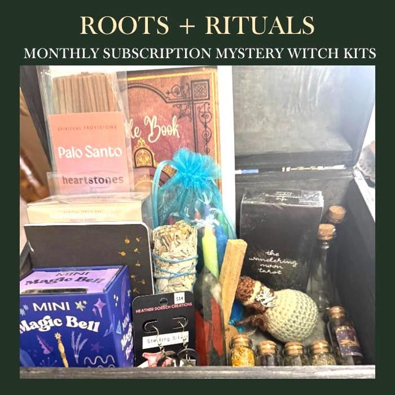 Roots & Rituals Monthly Witch Box — Prepaid Bundles (one-month, 3, 6 ...