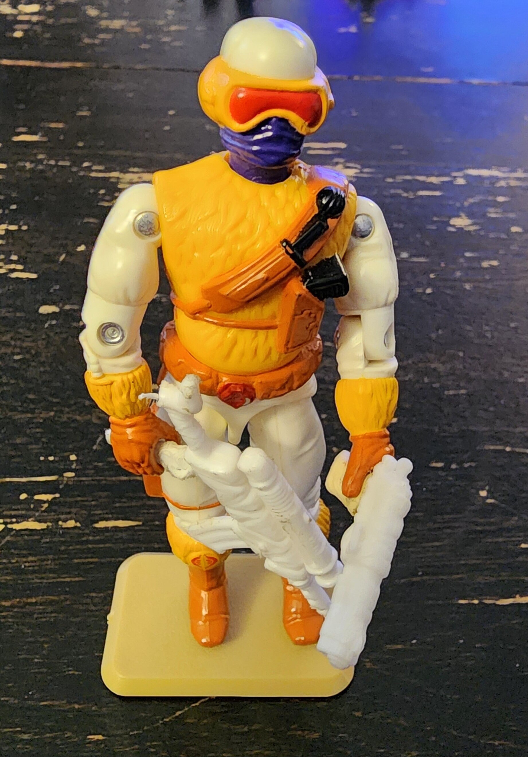 G.I. Joe Cobra Snow Serpent Figure - Etsy