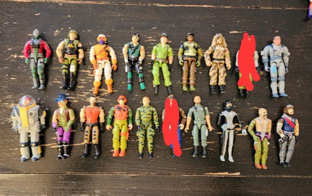 Vintage GI Joe Figure Bundle - Etsy