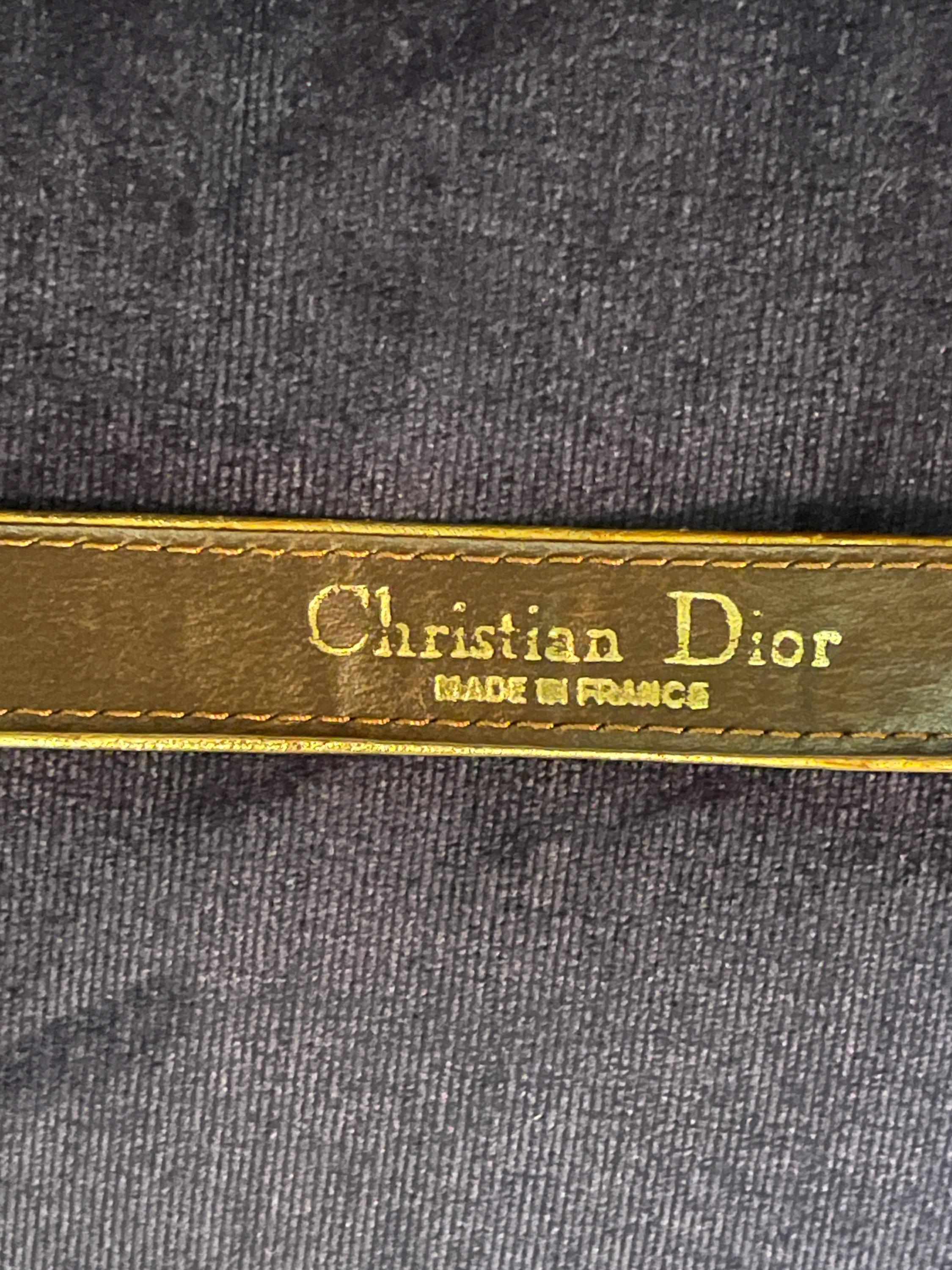 Christian Dior Vintage Skinny Leather Belt With Gold Tone Buckle - Etsy