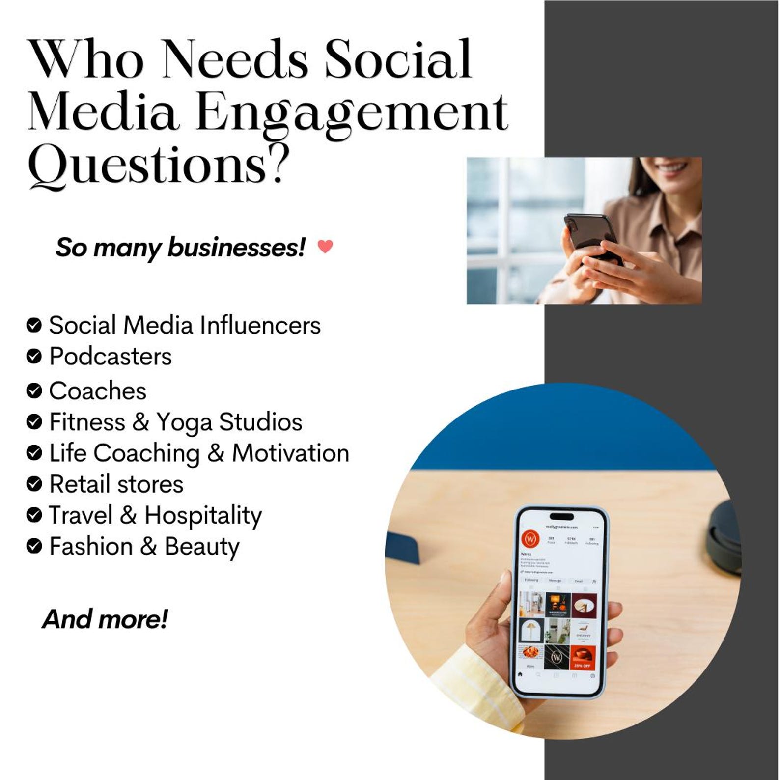 Social Media Engagement Questions | Social Media Post Ideas | Instant ...