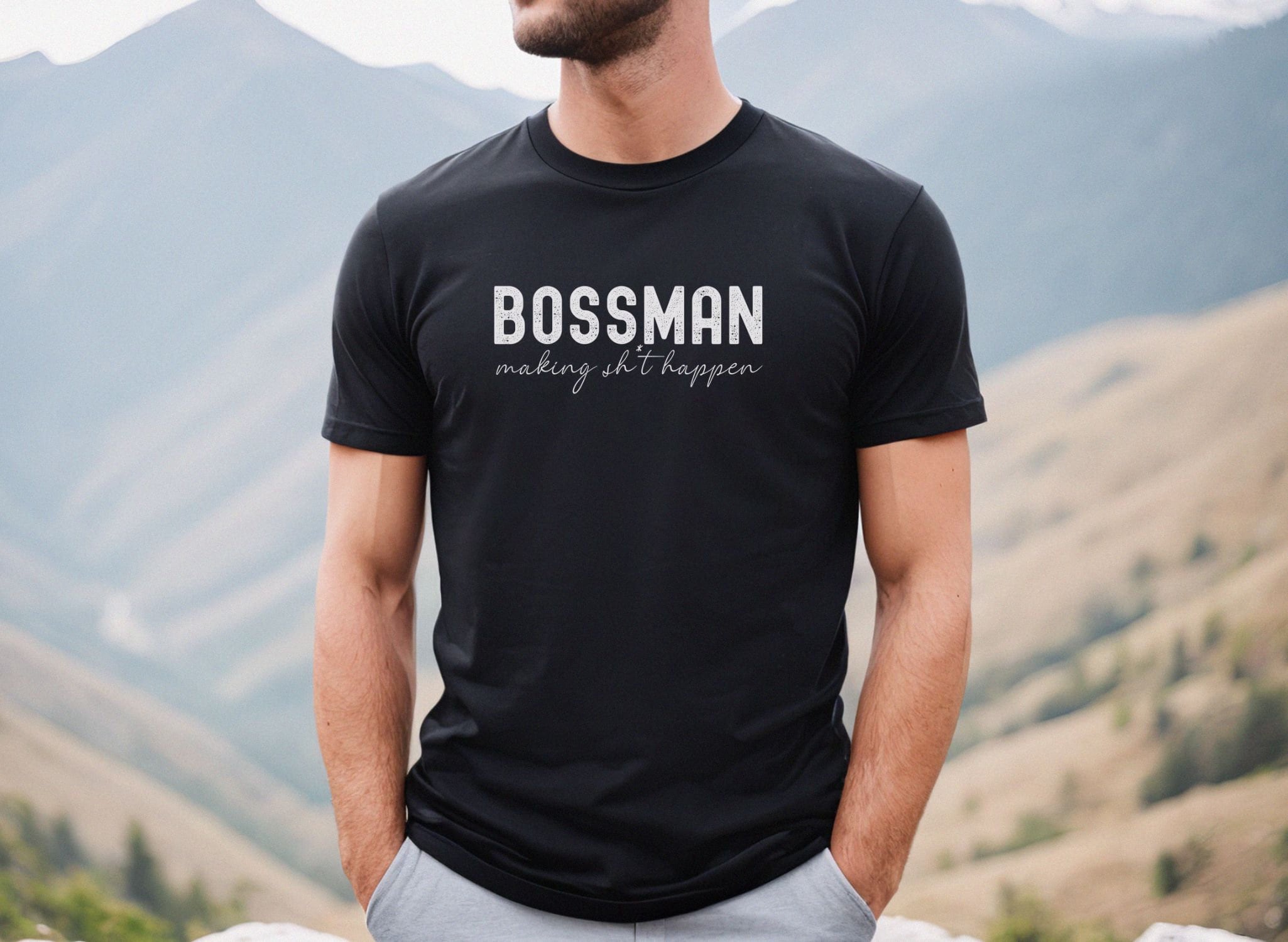Boss Shirt, Best Boss Ever, Funny Mens Shirt, Father Day T, Shirt for ...