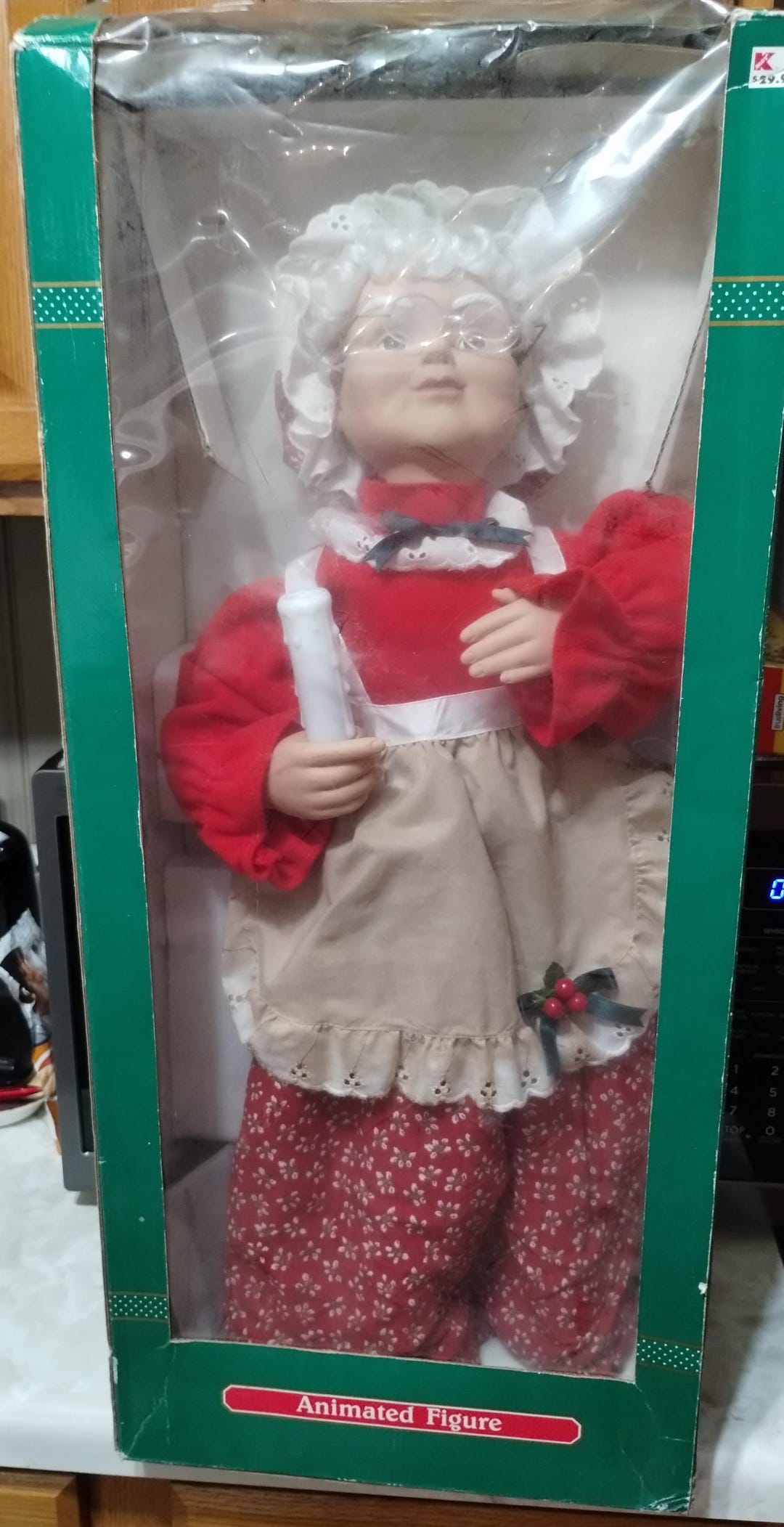 Vintage Trim A Home Animated Mrs. Claus 23-in - Etsy