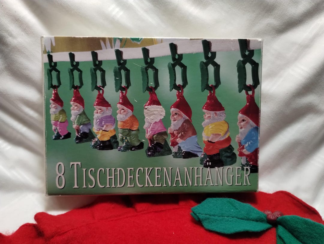 Old Cast Iron Gnomes, 1960 Painted, Germany. - Etsy