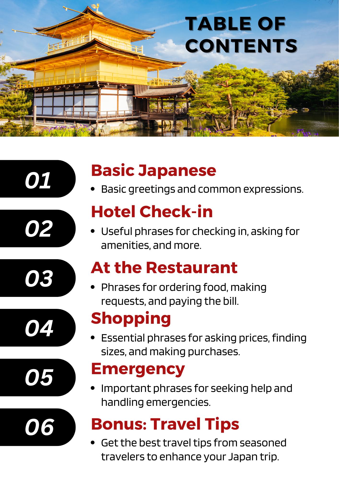 Japan Travel Guide｜essential Japanese Phrasebook for Tourists｜japanese ...