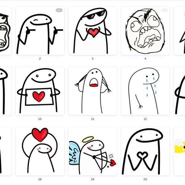 Cute Funny Twitch Emotes - Etsy