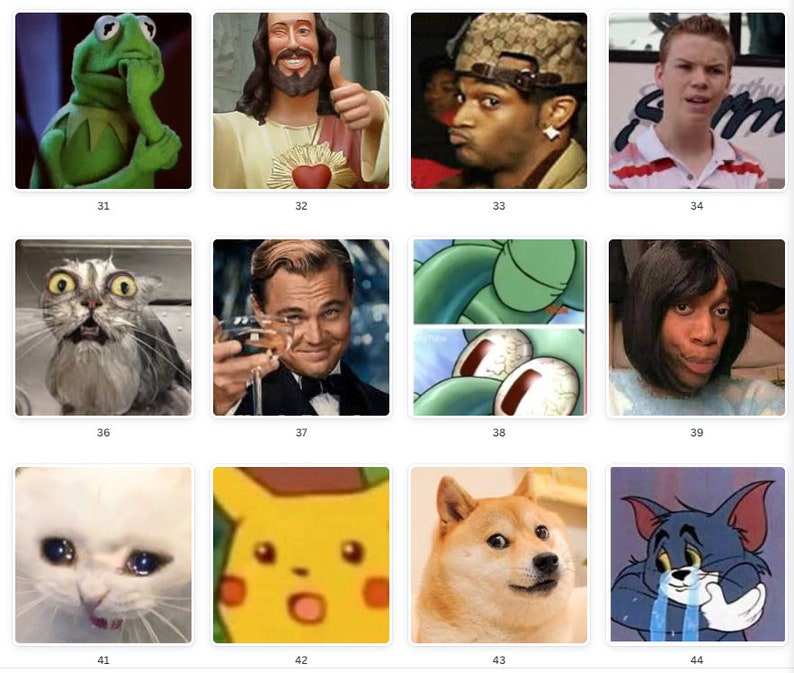 Funny Meme Emotes, Cool Emotes, Twitch Emotes - Etsy