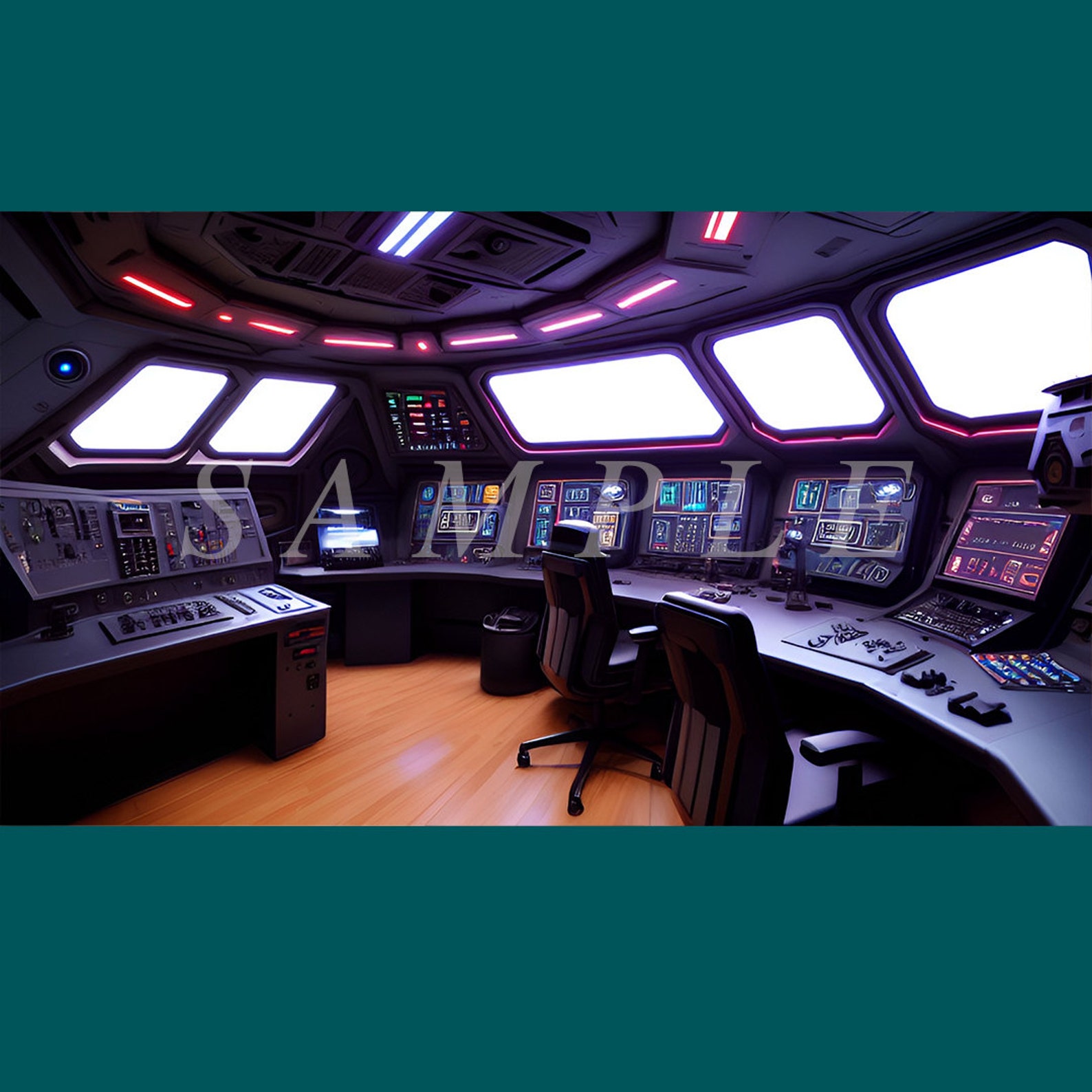 STARSHIP OFFICE BACKGROUNDS for Zoom | 25 Zoom Backdrops | Background ...