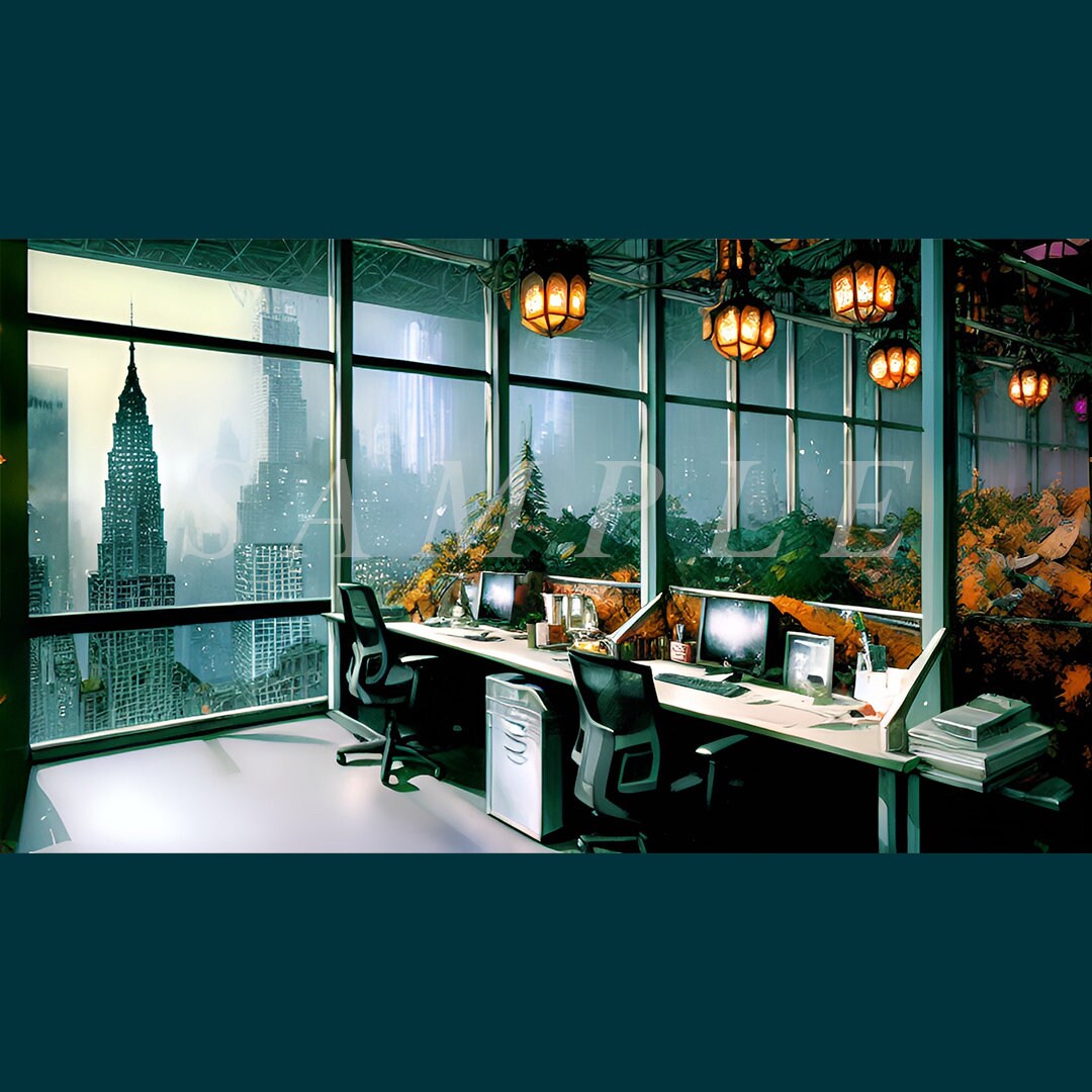 Zoom Background | HALLOWEEN Zoom Background Office | Zoom Background ...