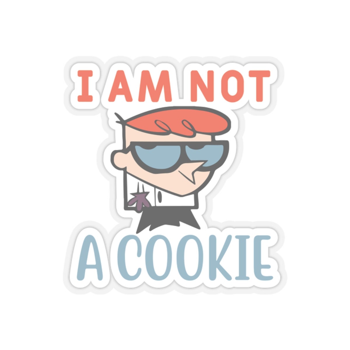 ICONIC Dexters Lab Sticker - This Epic Cartoon Sticker Will Brighten ...