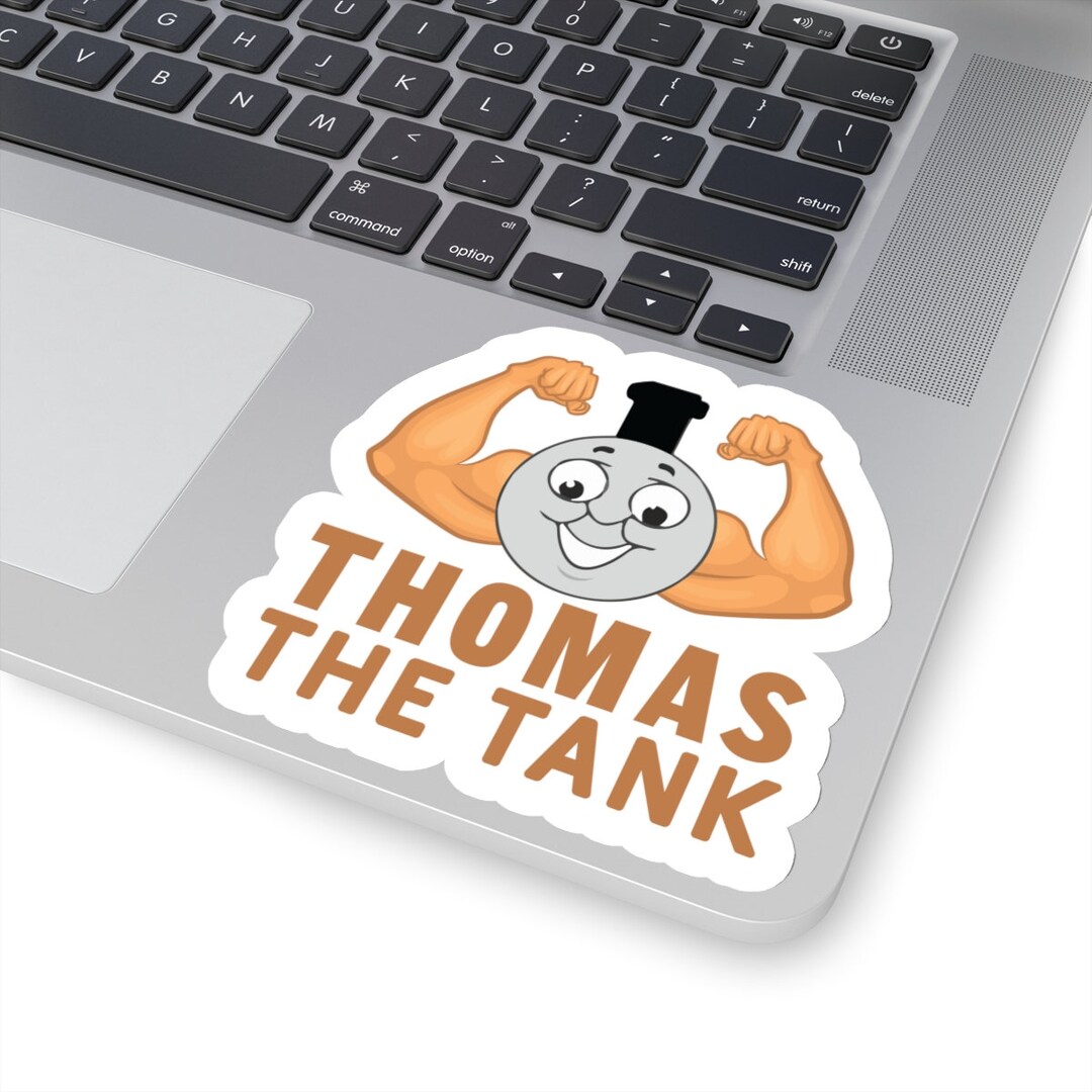 FUNNY Thomas the TANK (engine) Sticker - Great Gift for Fitness ...