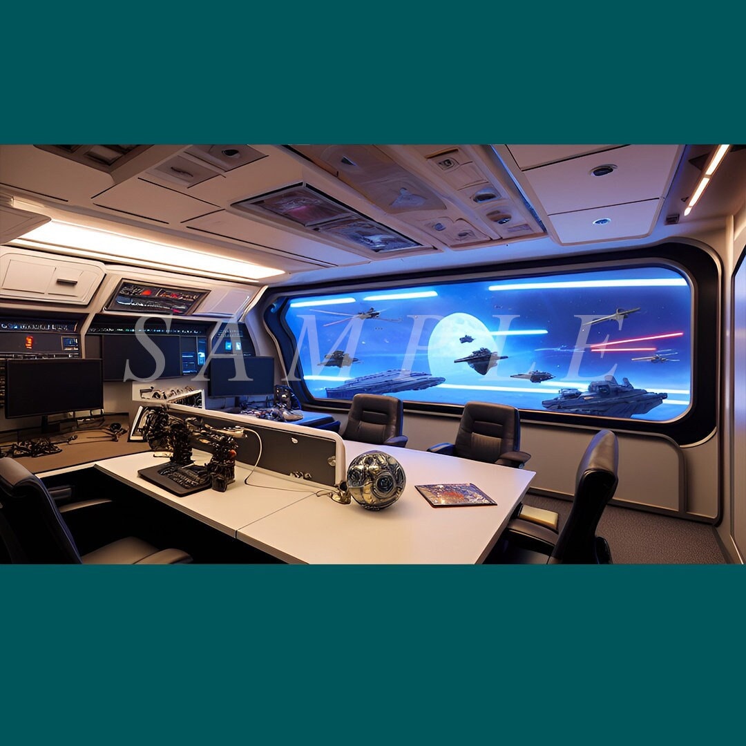STARSHIP OFFICE BACKGROUNDS for Zoom | 25 Zoom Backdrops | Background ...