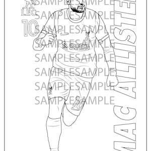 Liverpool FC Colouring Pages | Digital Download | Colouring LFC ...