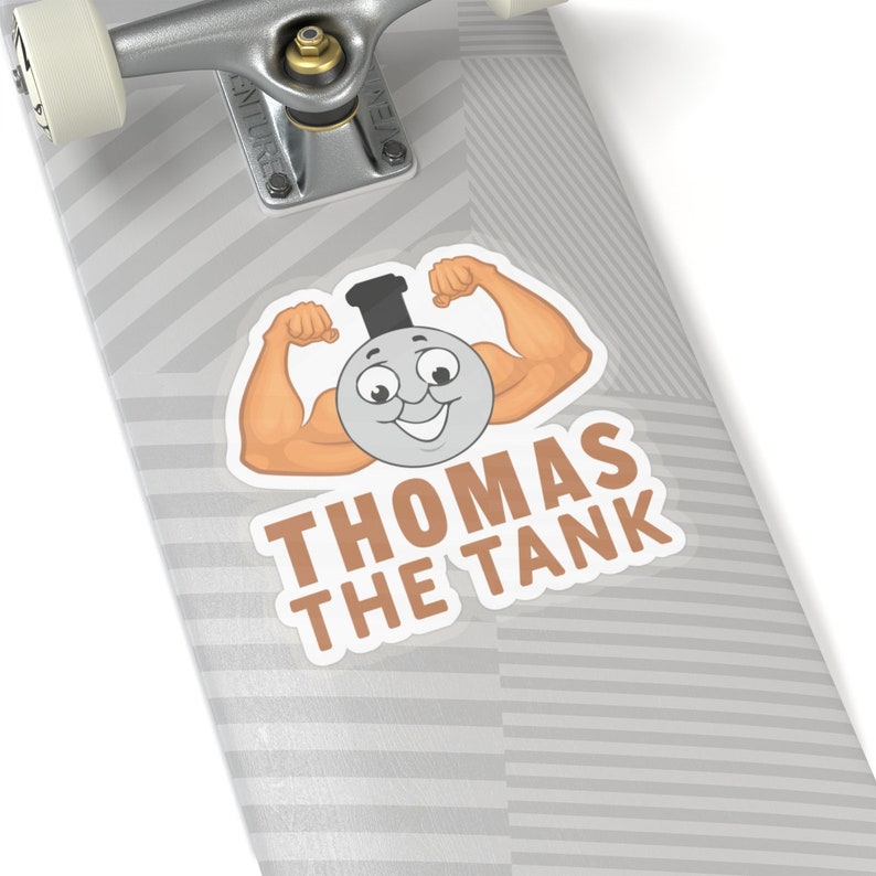 Funny Thomas the Tank Engine Gym Buff Sticker - Fitness Gift - Etsy
