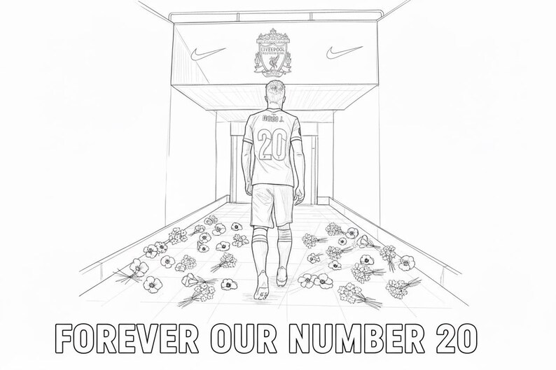 Liverpool FC 25/26 Season Coloring Pages - 16 Printable Kids Activity ...