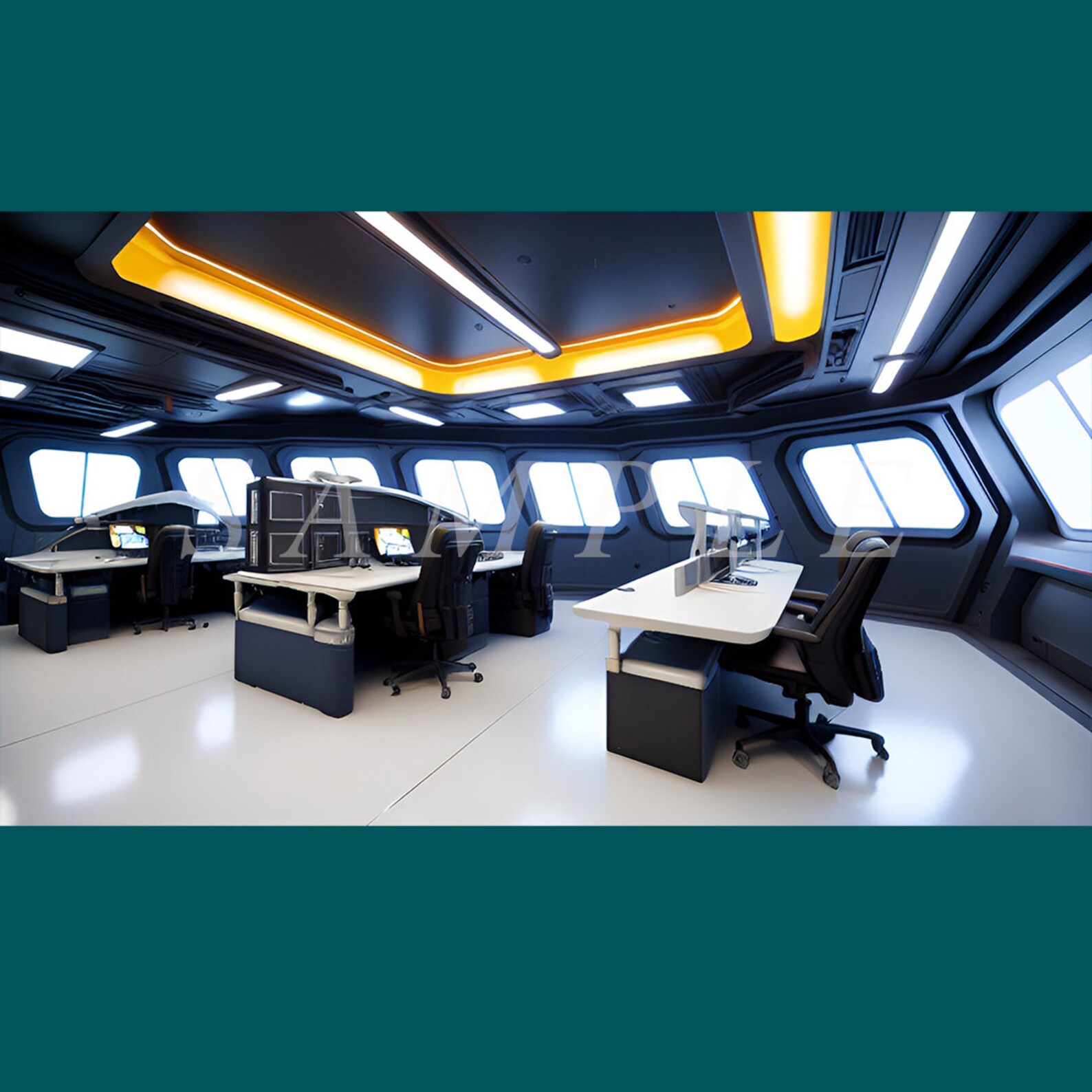 STARSHIP OFFICE BACKGROUNDS for Zoom | 25 Zoom Backdrops | Background ...