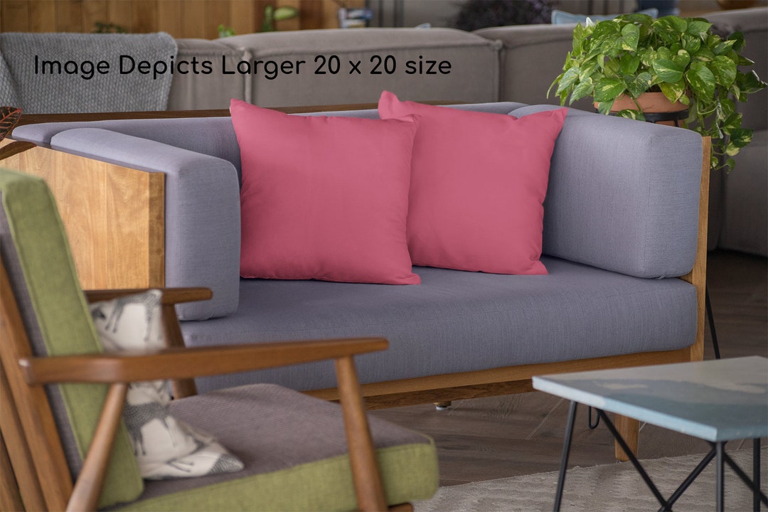 Pillow, Decorative Pillow, Pantone Viva Magenta, Accent Pillow, Pillow ...