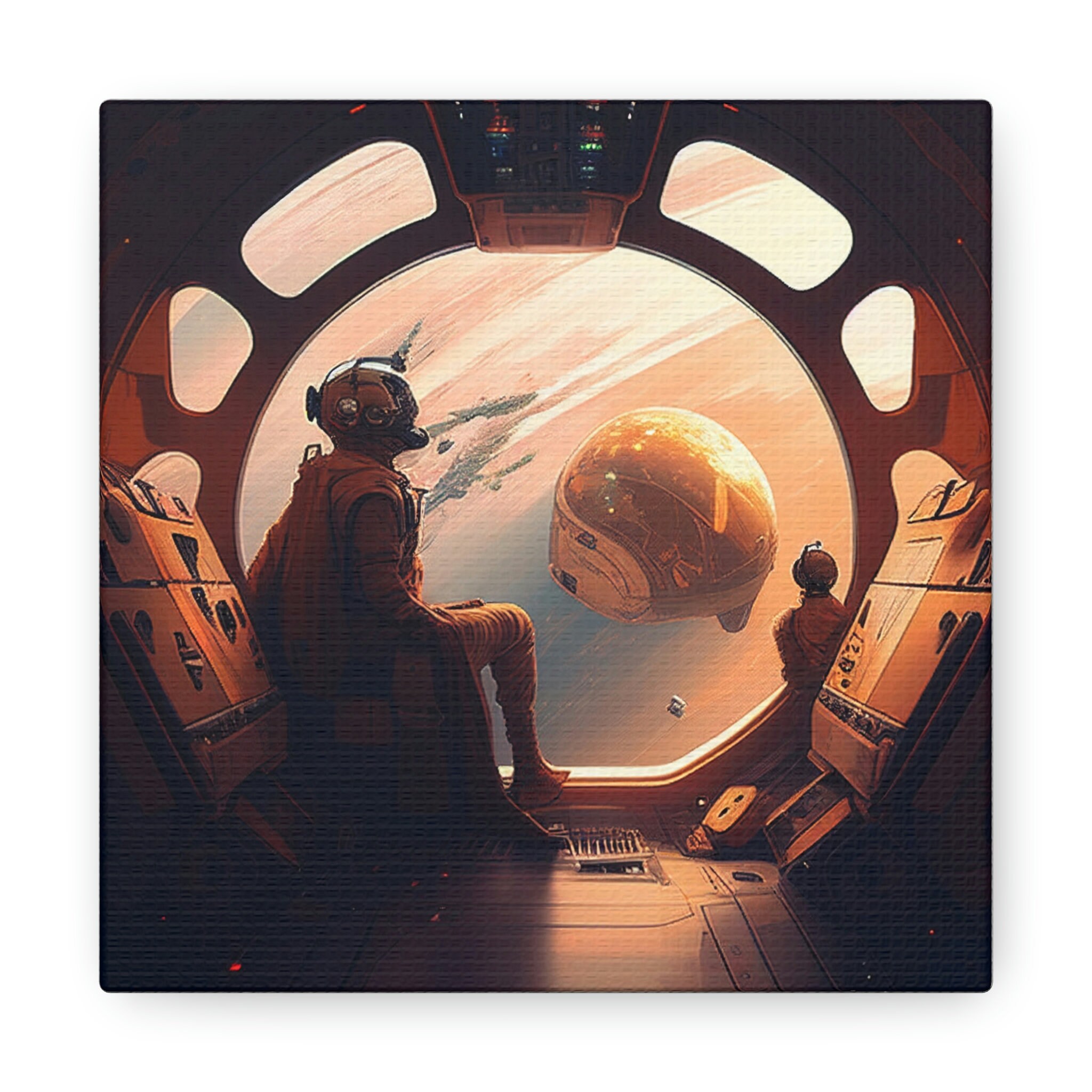 Outer Space AI Generated Gamers Realm Portrait, Gift for Him, Gift for ...