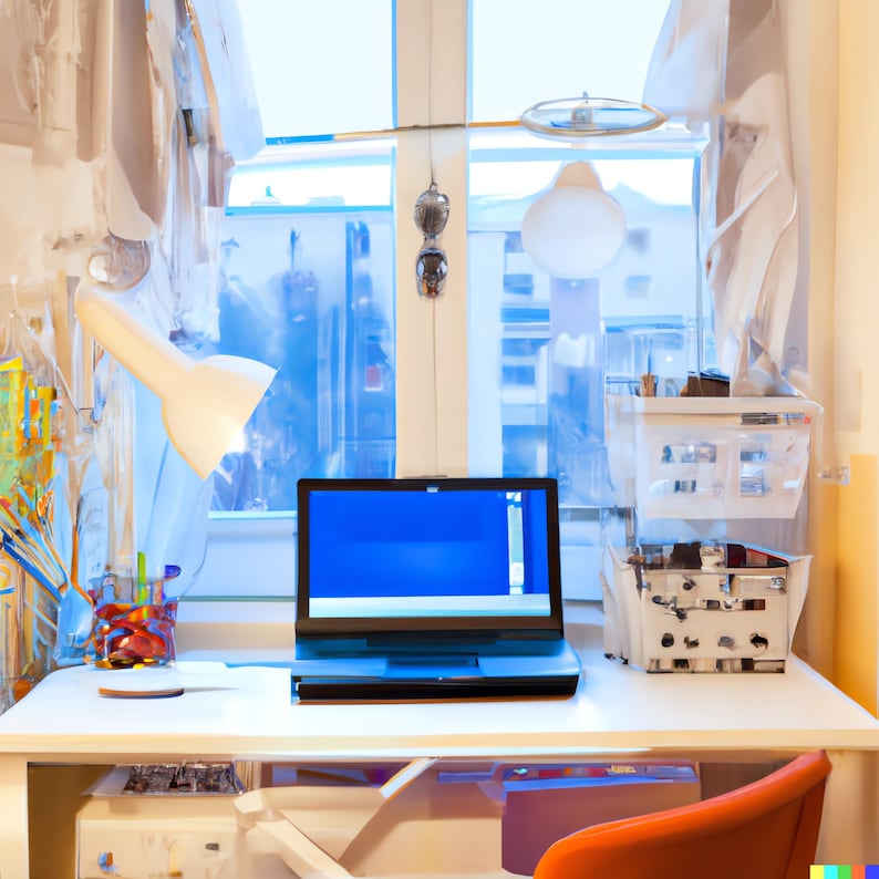 Zoom Background Office Window View Virtual Backdrop Home - Etsy