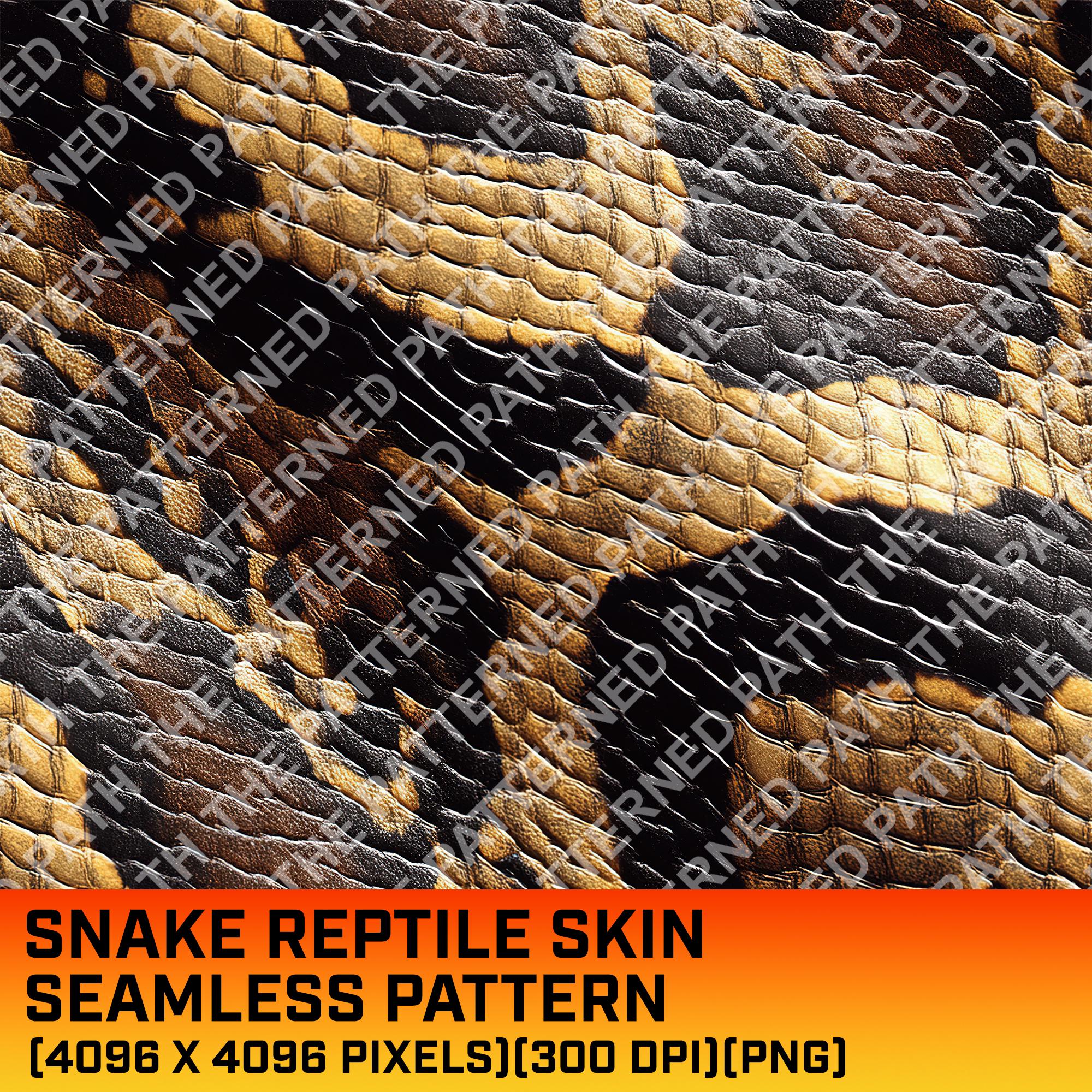Snakeskin Digital Seamless Pattern, Digital Texture, Reptile Pattern ...