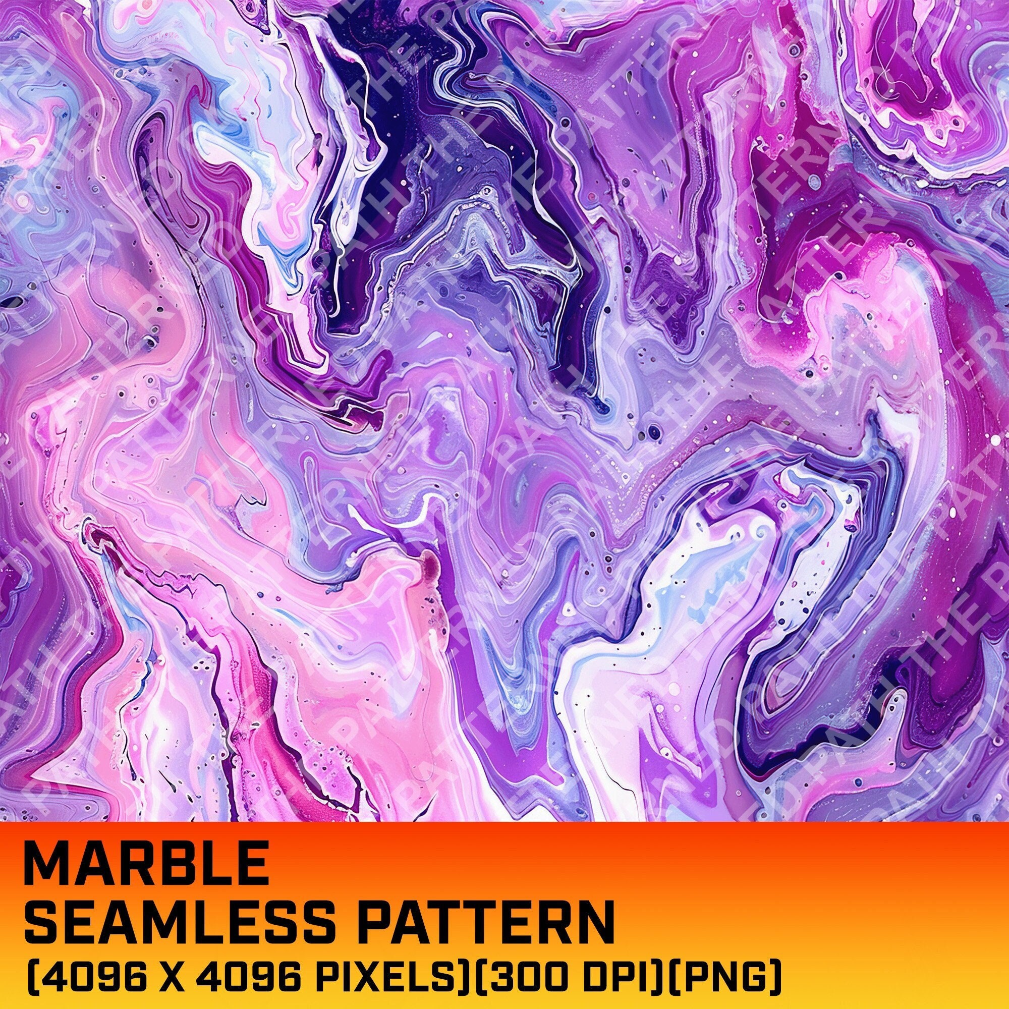 Purple Pink Marble Seamless Background Texture Digital Pattern, Digital ...