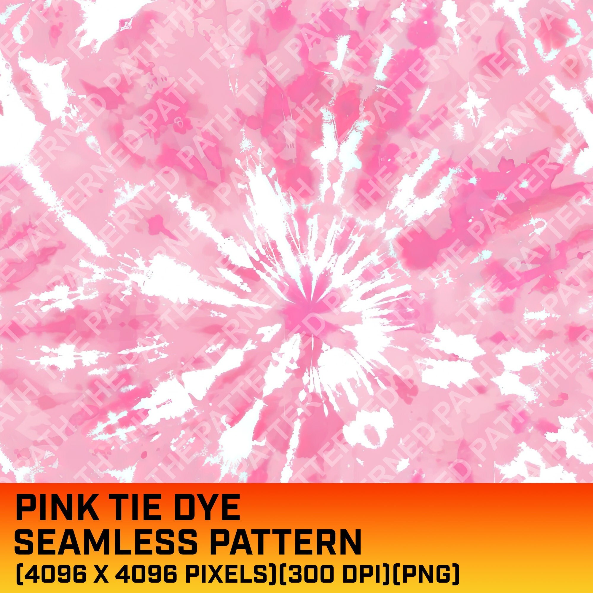 Pink Tie Dye Digital Seamless Pattern Texture, Tie Dye Background ...