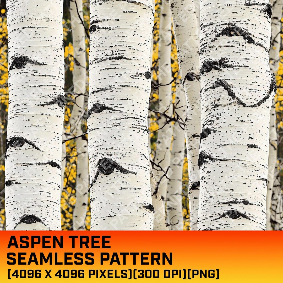 Aspen Tree Camouflage Seamless Digital Pattern, Camo, Hunting Pattern ...