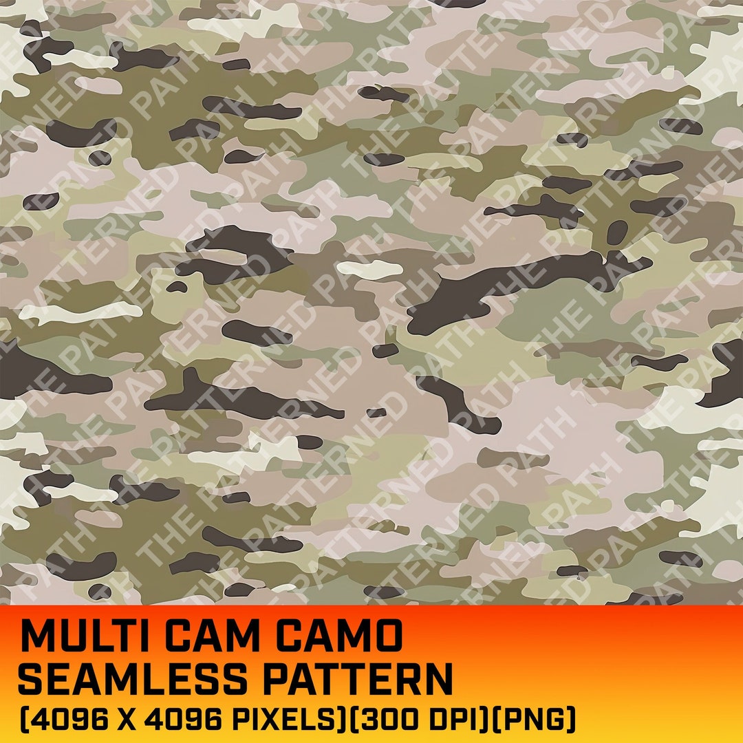 Multi Cam Camouflage Digital Seamless Pattern, Camo Pattern, Digital Wallpaper, Camo Texture ...