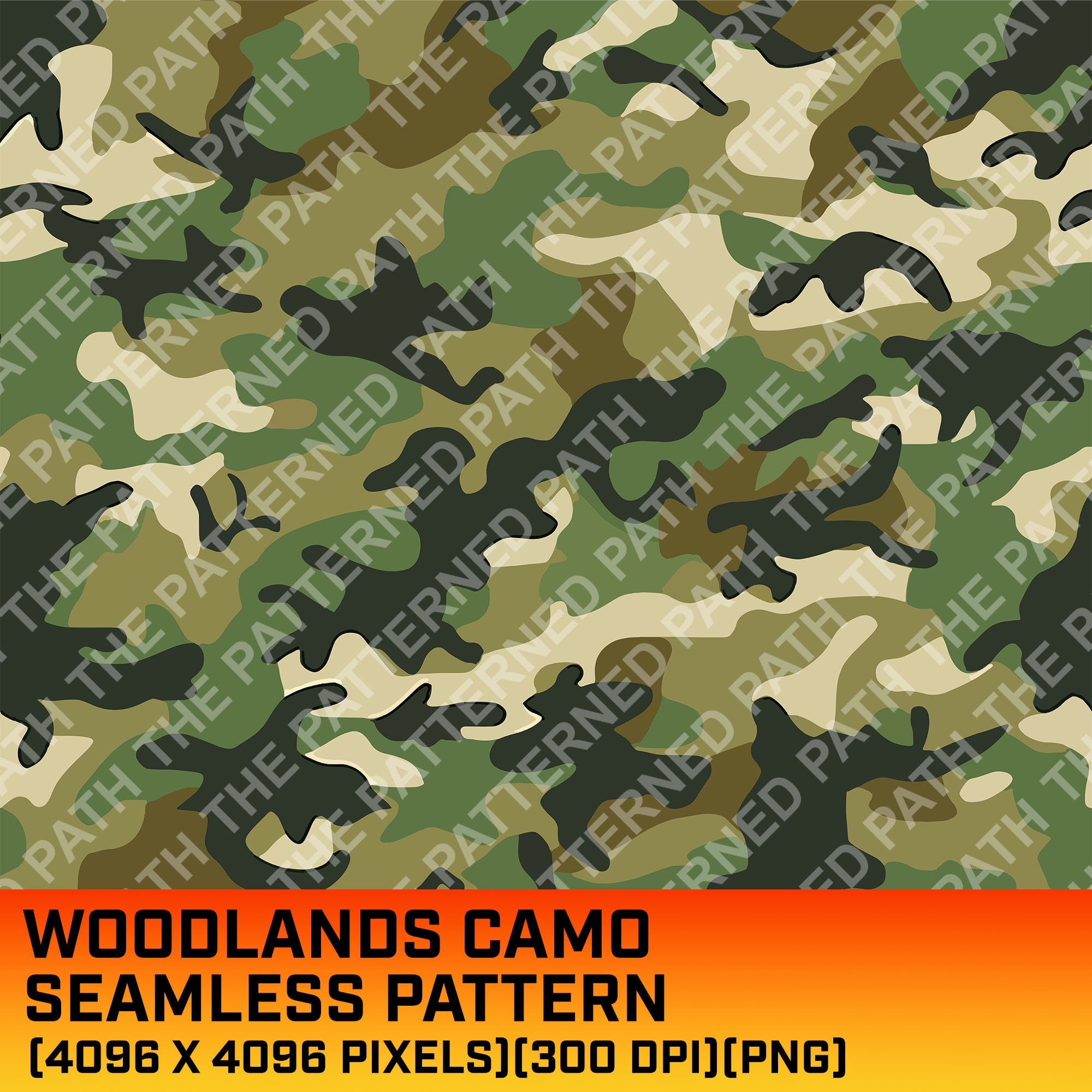 Camouflage Digital Wallpaper, Woodlands Green Brown Camo, Digital ...