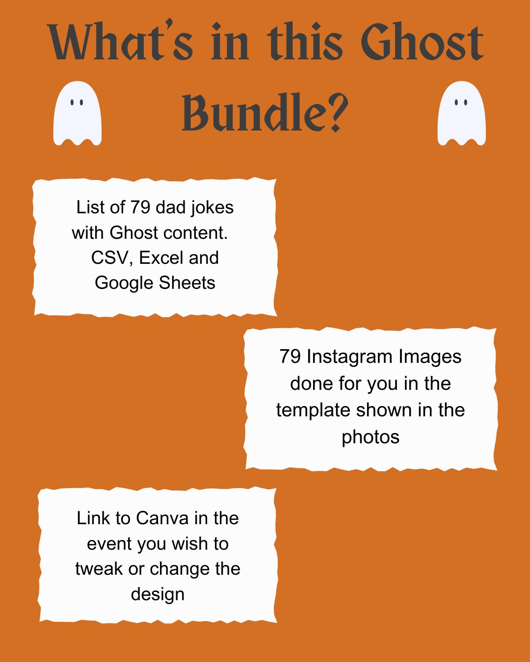 Dad Jokes About Ghosts With Social Media Posts, Spreadsheets and ...