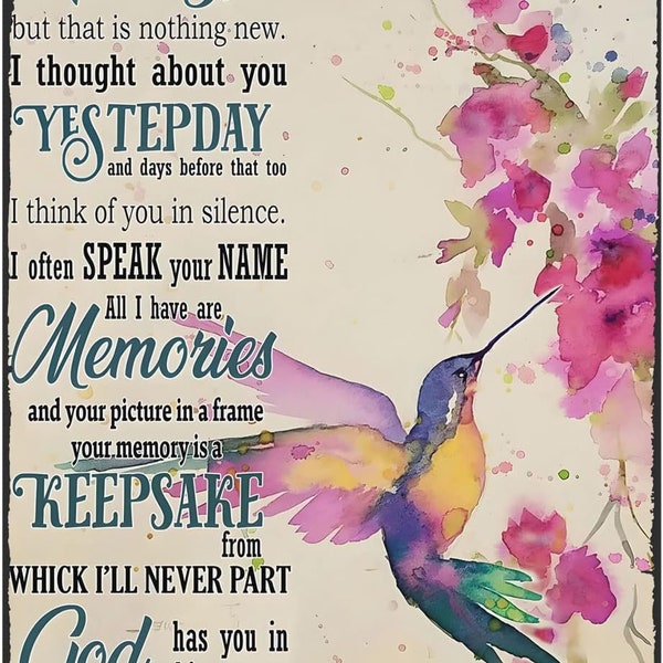 I Thought of You Today Sign - Etsy