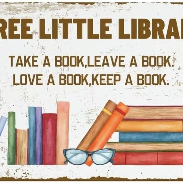 Little Library Box - Etsy