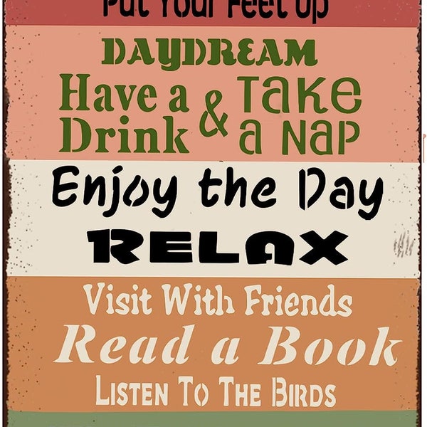 Put Your Feet Up - Etsy