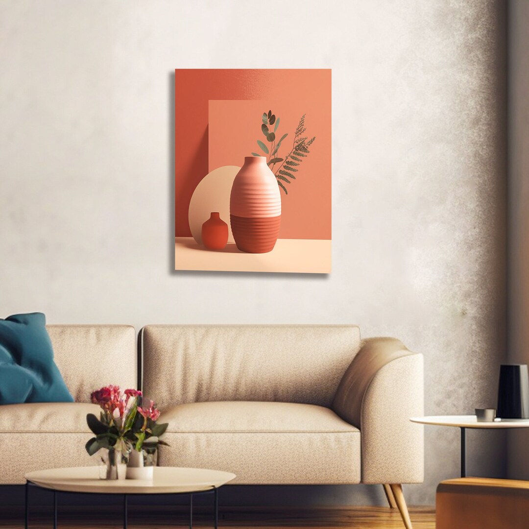 Abstract Wall Art Farmhouse Kitchen Canvas Wall Art Rustic - Etsy