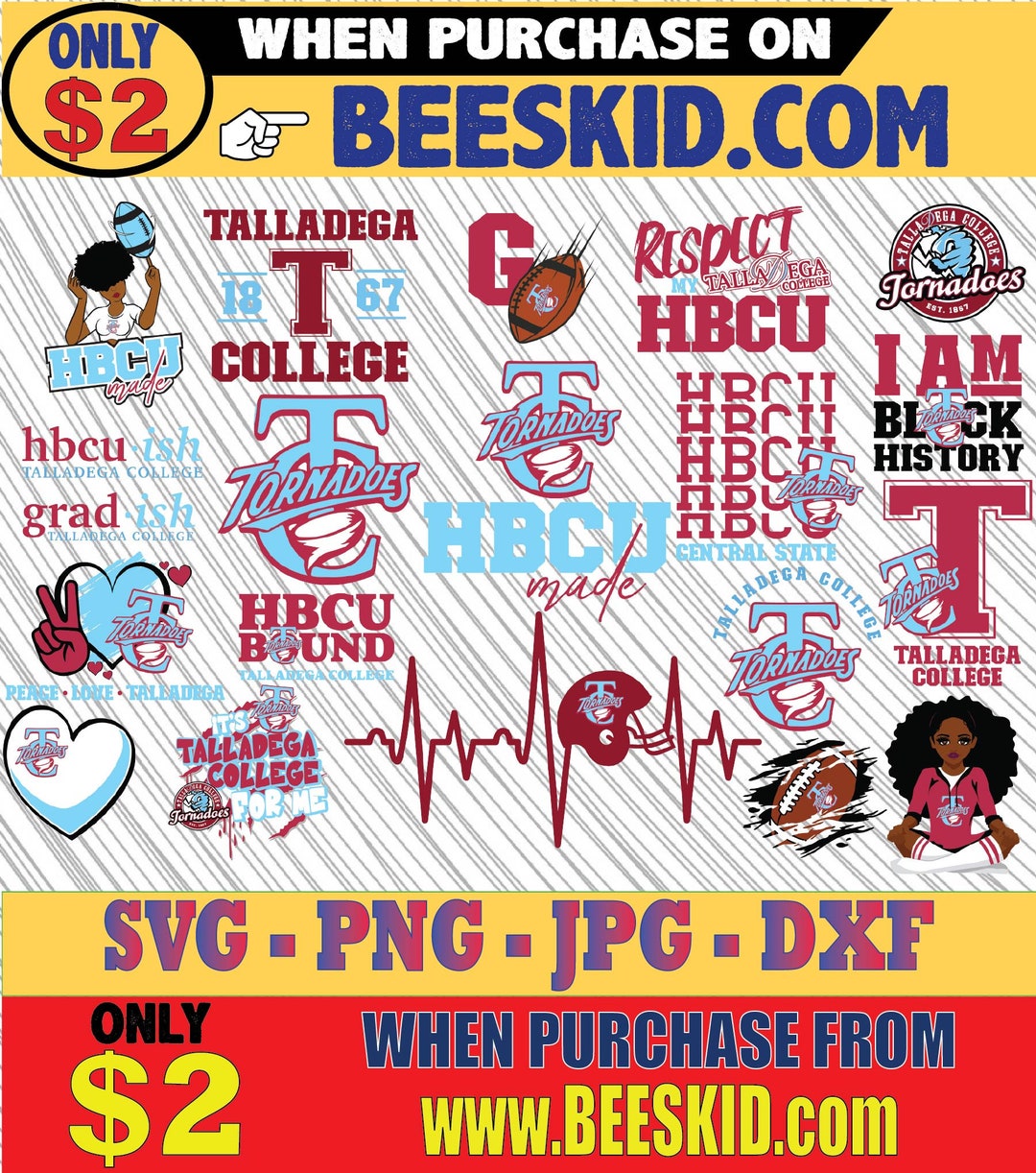 University Svg College Svg Hbcu Svg Hbcu Svg Bundle Files - Etsy