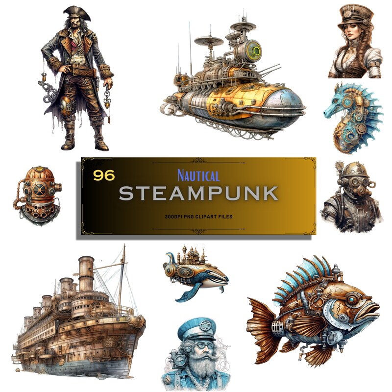 Steampunk Nautical - Etsy