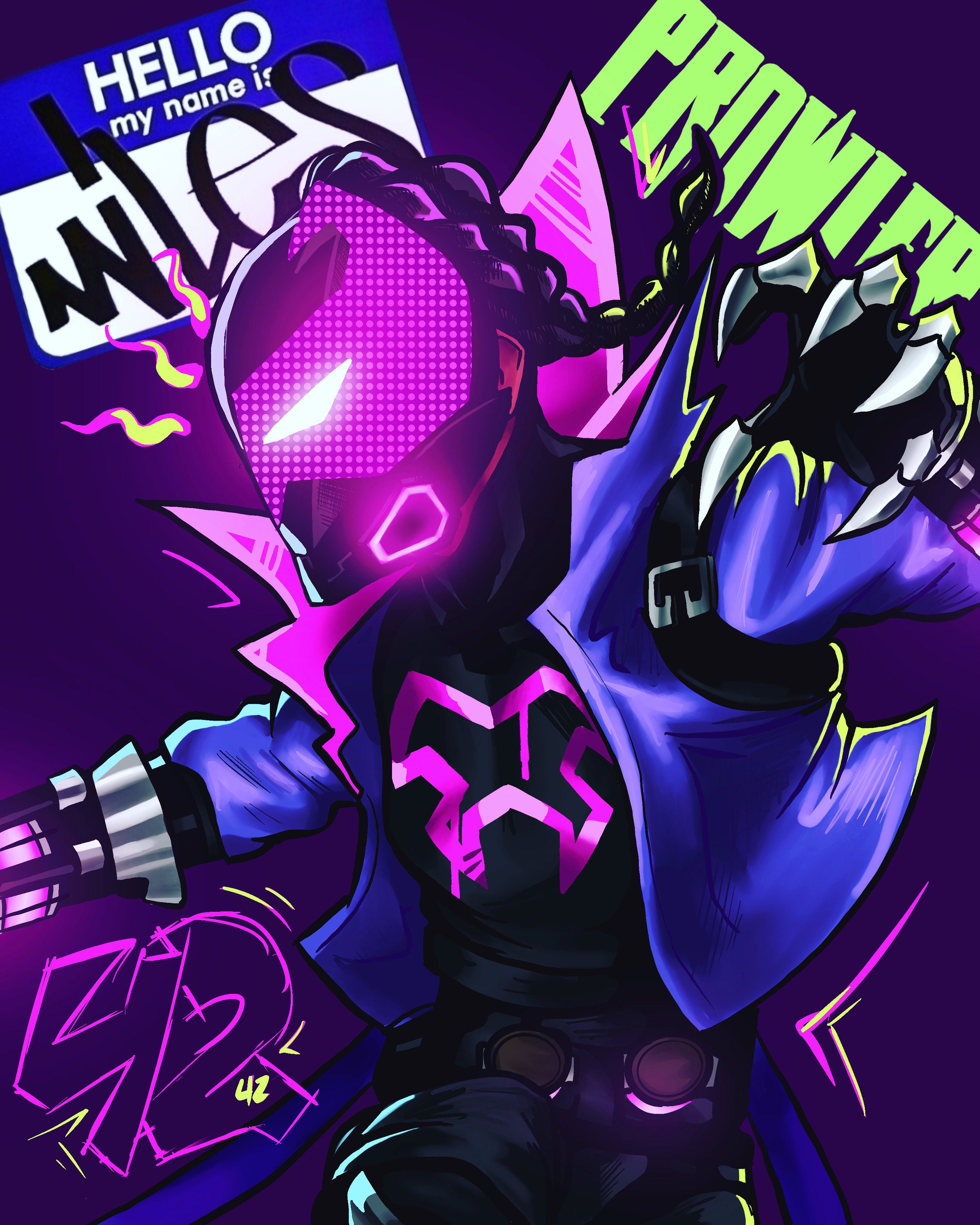 Miles Morales Prowler Print - Etsy