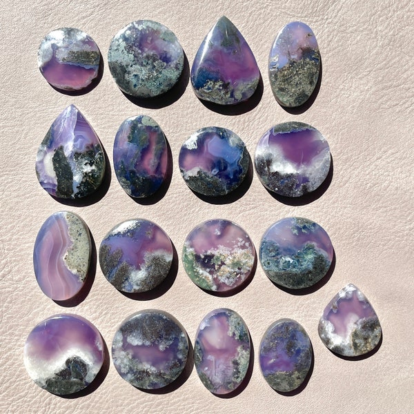 Moss Agate Cabochon - Etsy
