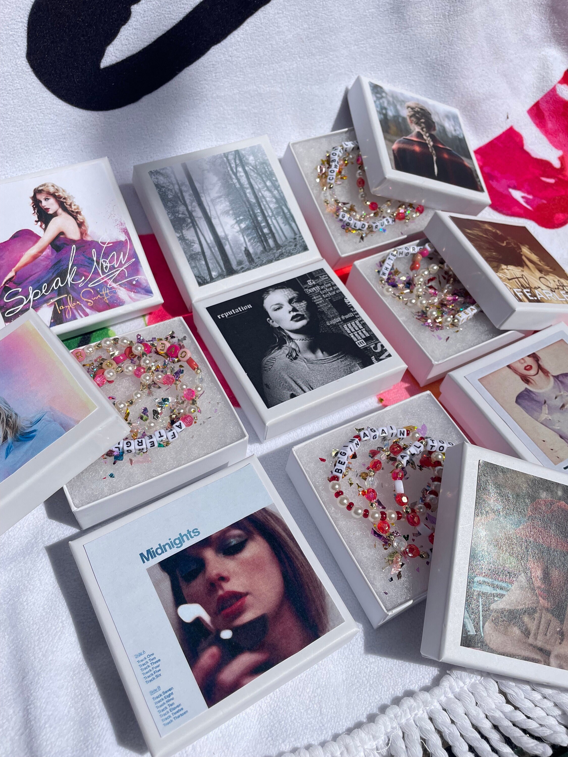 3pk Taylor Swift Eras Tour Friendship Bracelets I Choose Your - Etsy