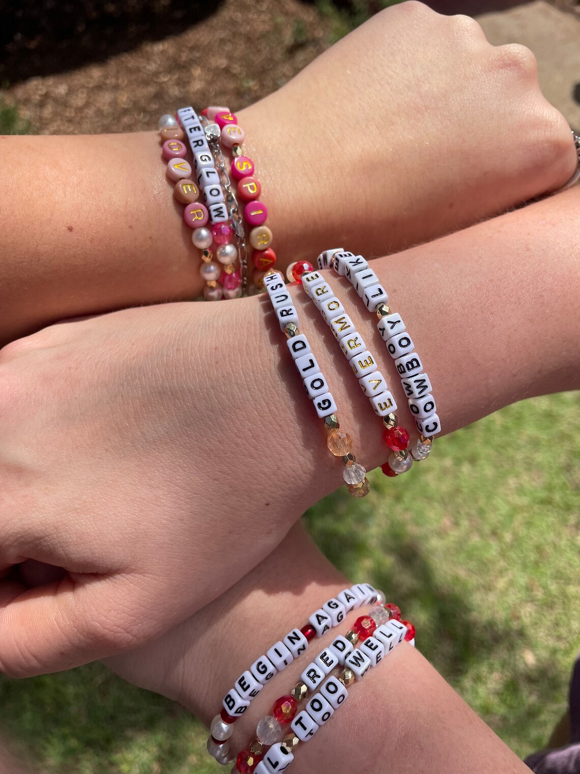 3pk Taylor Swift Eras Tour Friendship Bracelets I Choose Your - Etsy
