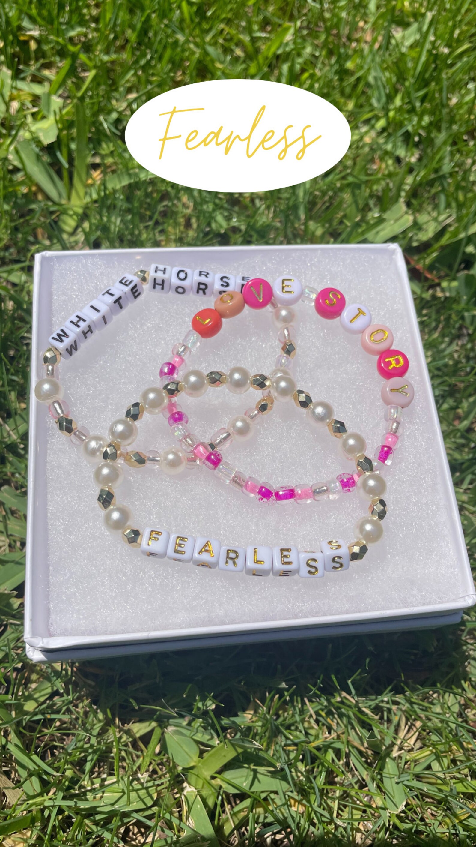 3pk Taylor Swift Eras Tour Friendship Bracelets I Choose Your - Etsy