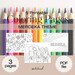 Merdeka Coloring Poster Malaysia Independent Day Printable Diy Colour ...