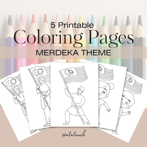 1 Malaysia Coloring Pages