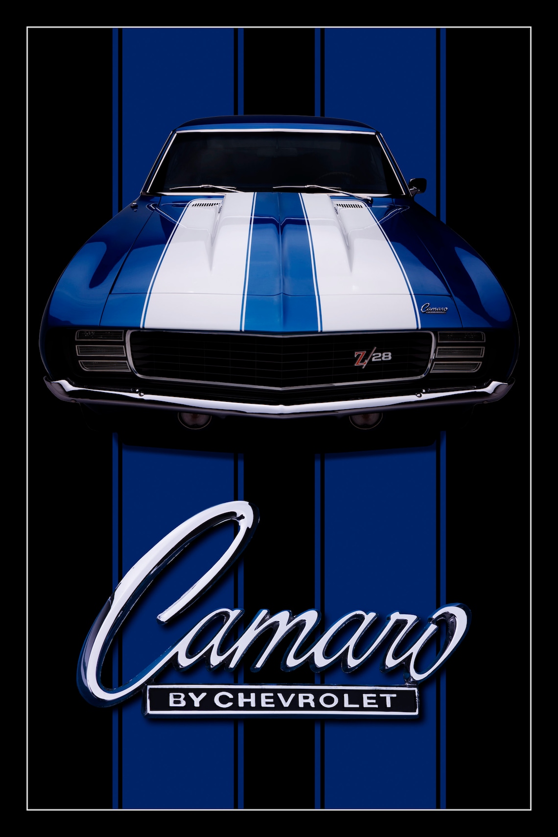 Chevrolet Camaro - Art Print - Etsy