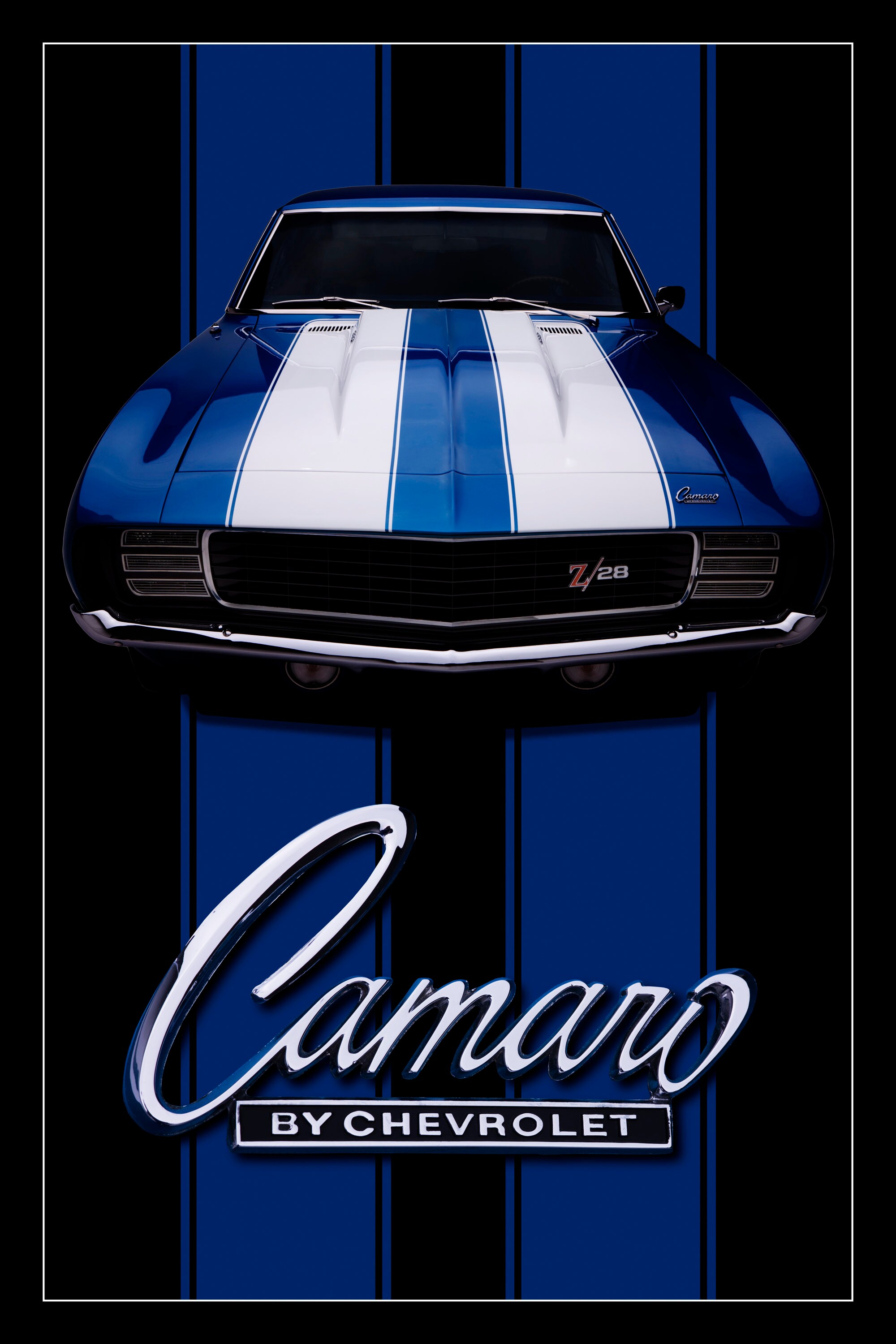 Chevrolet Camaro - Art Print - Etsy