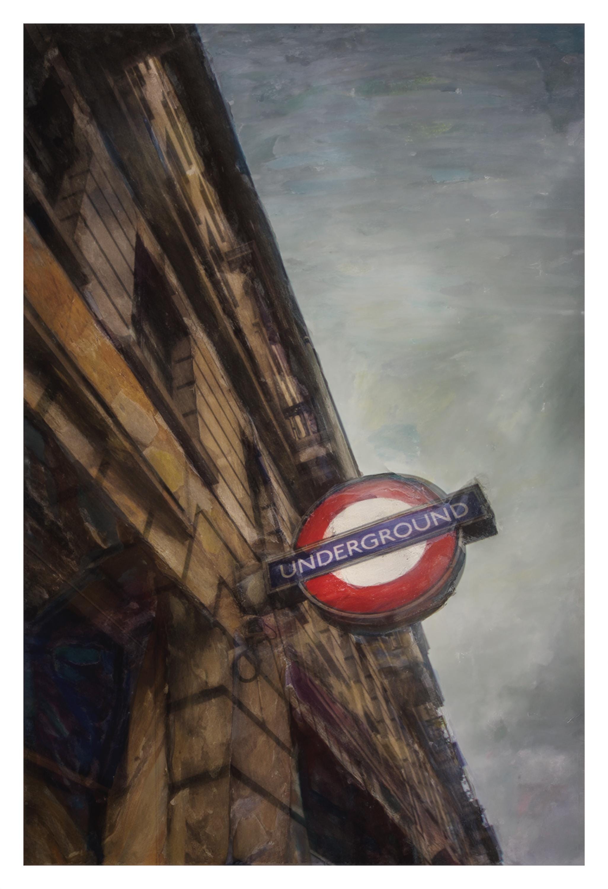 London Underground Art Illustration Print Etsy